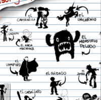 Spanish Storytelling Characters Poster | Spanish Cuentos